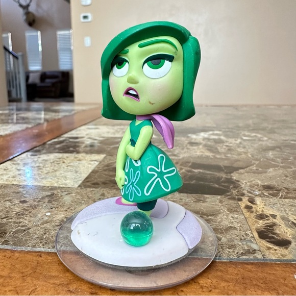 Disney | Toys | Authentic Disney Pixar Disgust Figure | Poshmark